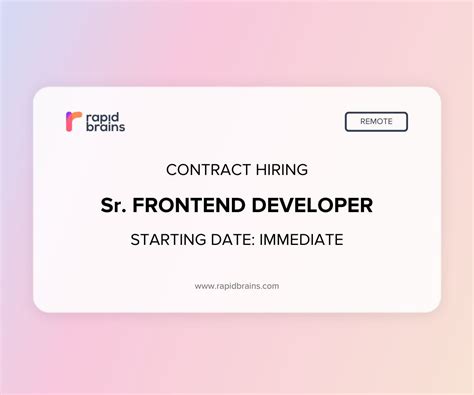 Rapidbrains On Linkedin Remotework Remotejob Remotejobs Remotedeveloper Remotedevelopers