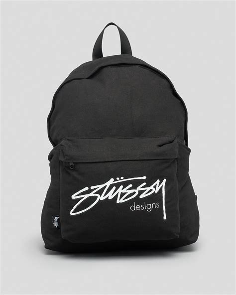 Shop Stussy Designs Backpack In Black Fast Shipping And Easy Returns City Beach Australia