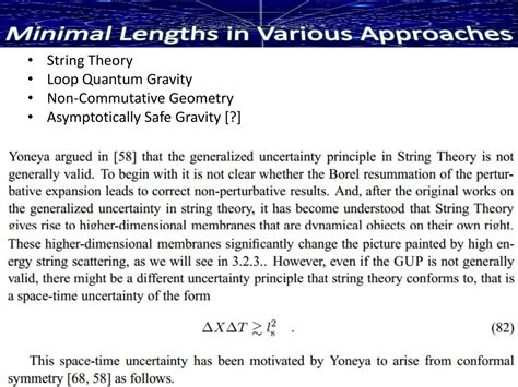 Ppt Generalized Uncertainty Principle Highlights Of Reviews