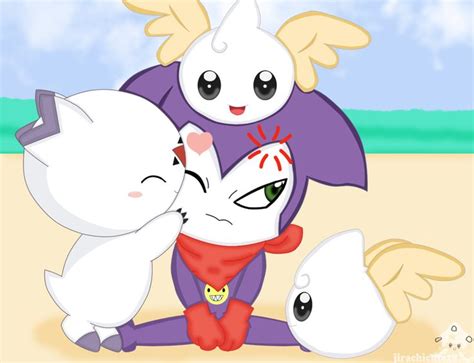 Impmon And Calumon My Heaven Guardians Digimon Pokemon Pictures