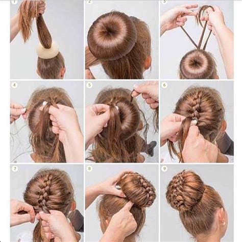 Unique Braided Bun Hairstyle Tutorial