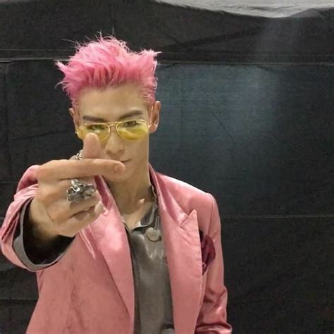 Top Of Bigbang In Japan Concert Finale Top Pink Hair Top Pink