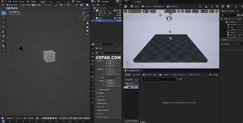 Blender与虚幻引擎ue5互导桥接导入导出插件send2ue与ue2riy最新版cgtar Cg艺站