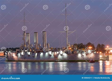Avrora Cruiser Stock Image Image Of Russia Revolution