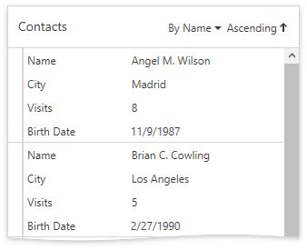 HeaderPosition Enum WPF Controls DevExpress Documentation