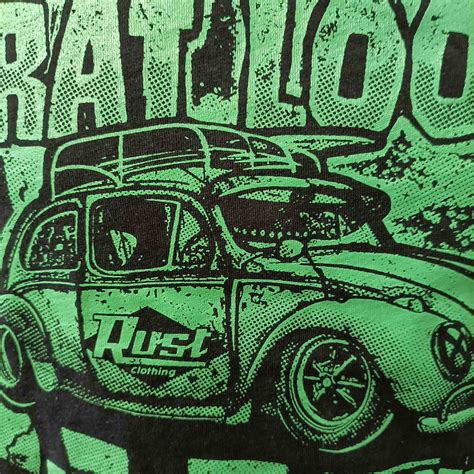 Rust Rat Look T Shirt Nutty Store