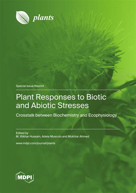 Pdf Book Plant Responses To Biotic And Abiotic Stresses