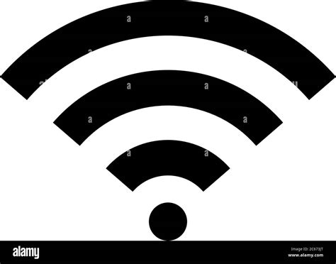 Wifi Wireless Internet Signal Flat Icon Stock Vector Image And Art Alamy
