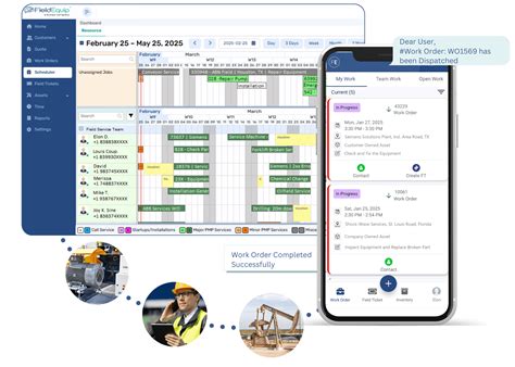 field force scheduling software dispatch service technicians