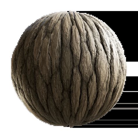 Oak Bark Pbr Texture