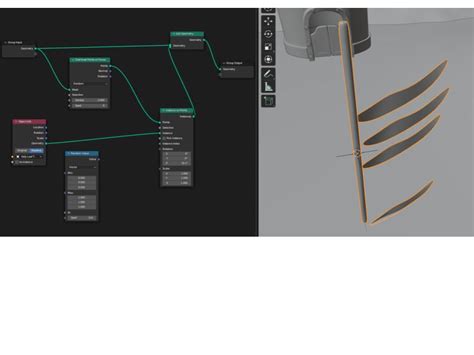 rotating instances individually around a cylinder kelp stem r blenderhelp
