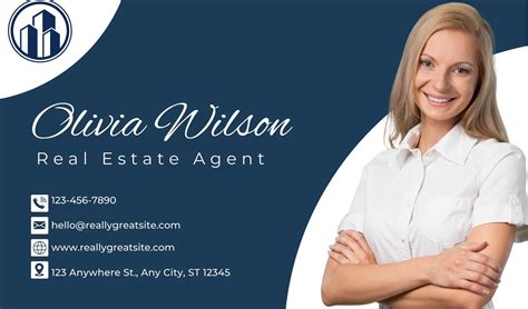 Real Estate Business Card Rules