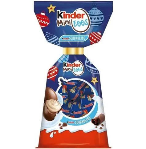 Шоколадные конфеты Kinder Mini Eggs Kinder Schokolade шоколадные яйца с молочной начинкой 85 G