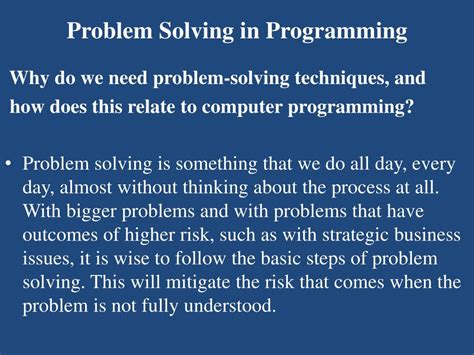 PPT - Introduction to Programming Logic PowerPoint Presentation - ID:1385996