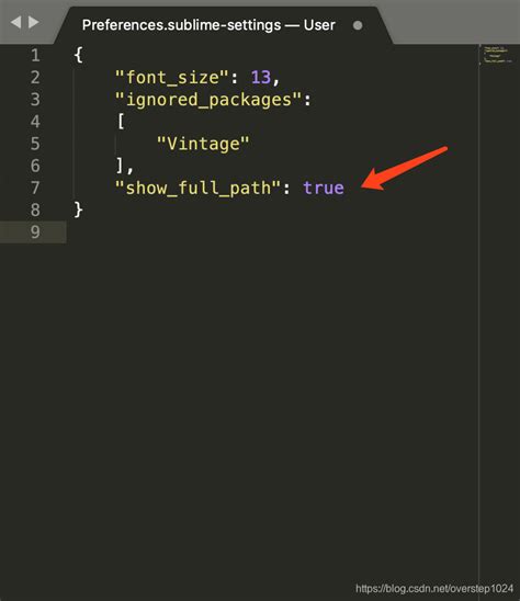 Sublime Text 显示文件路径 Csdn博客