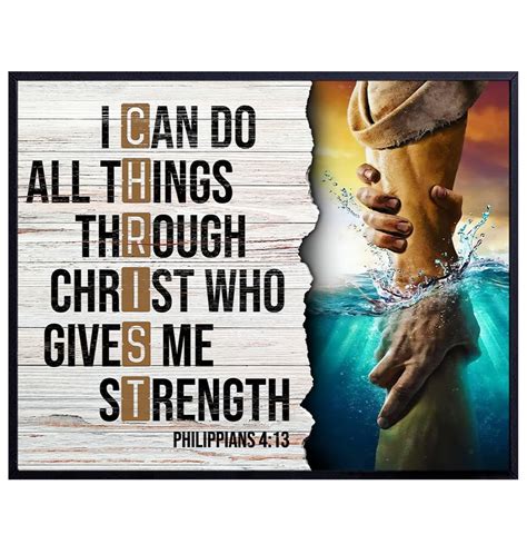 Bible Verse Christian Wall Decor Jesus Wall Art Jesus