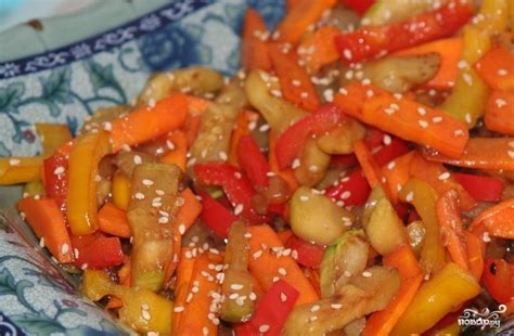 Овощи в воке - рецепт с фото на Повар.ру