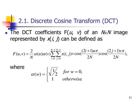 Ppt Coarse Classification Via Discrete Cosine Transform And Quantization Powerpoint