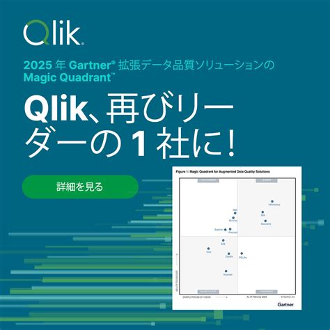 Magic Quadrant For Augmented Data Quality Solutions Qlik