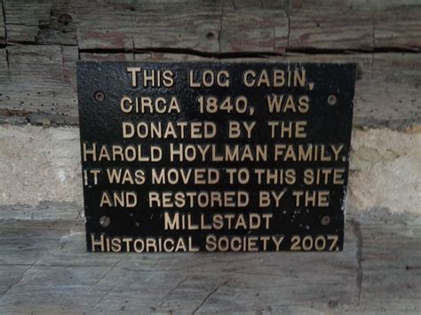 Log Cabin Historical Marker