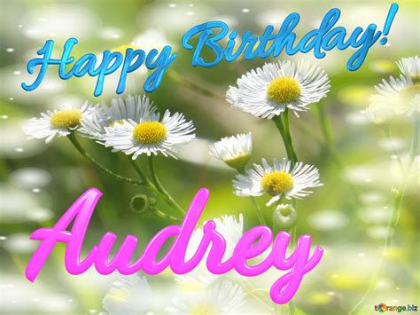Audrey Happy Birthday Free Image 2655