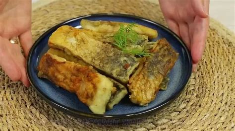 Видео Как пожарить Рыбу на Воде Без Брызг и пригоревшего масла Хрустящая жареная рыба на