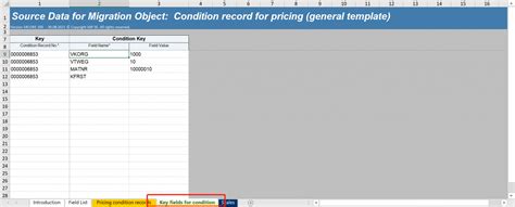 Dmc Migration Cockpit File Load Price Condition Erp Qanda