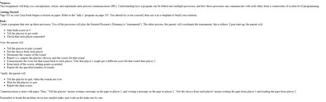 solved purpose getting started page 503 in your unix book