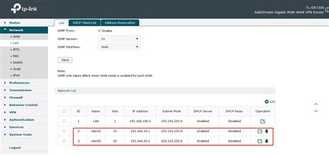 using omada controller to configure multiple ssids with different vlans