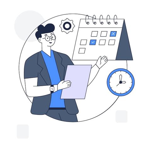 Premium Vector An Illustration Of Task Management Outline Vector