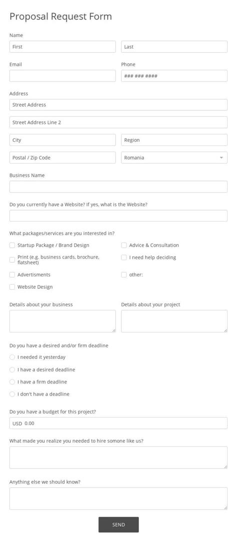 User Access Request Form Template 123 Form Builder
