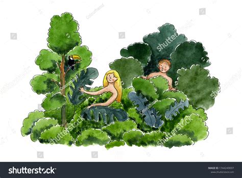 Adam And Eve Drawing