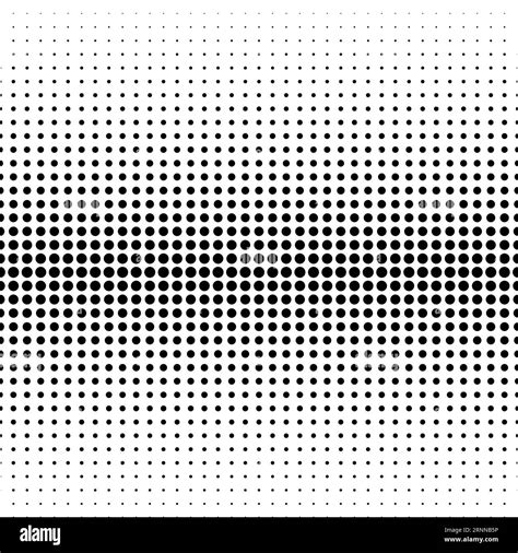 Dot Pattern Gradient Effect Retro Halftone Texture Stock Vector Image