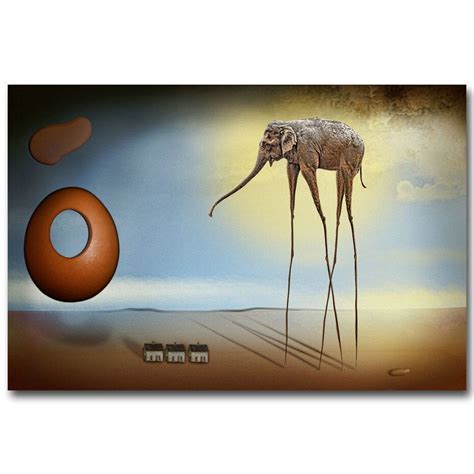 The Elephants Salvador Dali