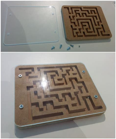 Random Project Lab Rolling Ball Maze On Carvey