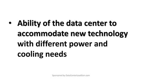 Data Center Checklist For Infrastructure Best Practices Slideshare