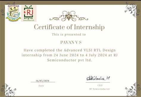 vlsi rtldesign semiconductor learningneverstops ಪವನ್ ವಿ ಎಸ್