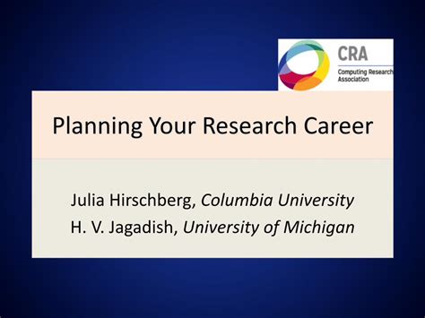 Pdf Planning Your Research Career Dokumentips