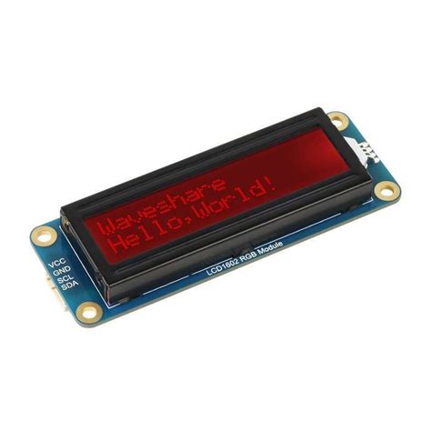 lcd1602 rgb module 16x2 characters lcd rgb backlight 3 3v 5v i2c