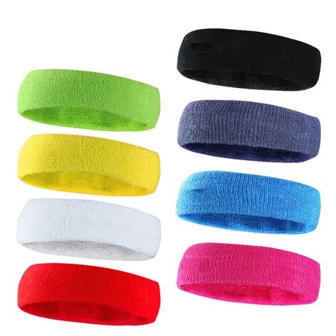 Different Colors Table Tennis Accessories Sports Headband For Head