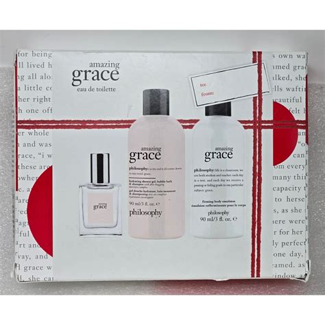 Philosophy Amazing Grace T Set Eau De Toilette Perfume Shower Gel B