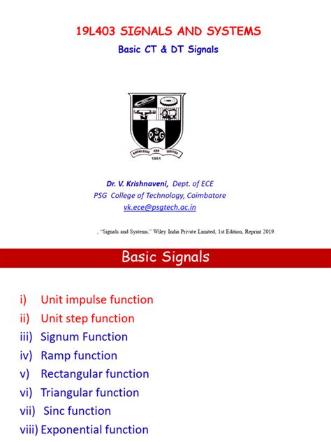 02 Basic Ct And Dt Signals Pdf