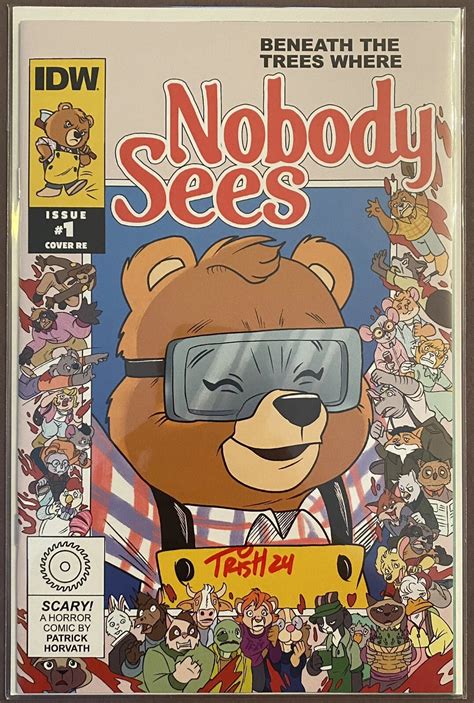 Beneath The Trees Where Nobody Sees 1 Forstner Sdcc Signed By Trish