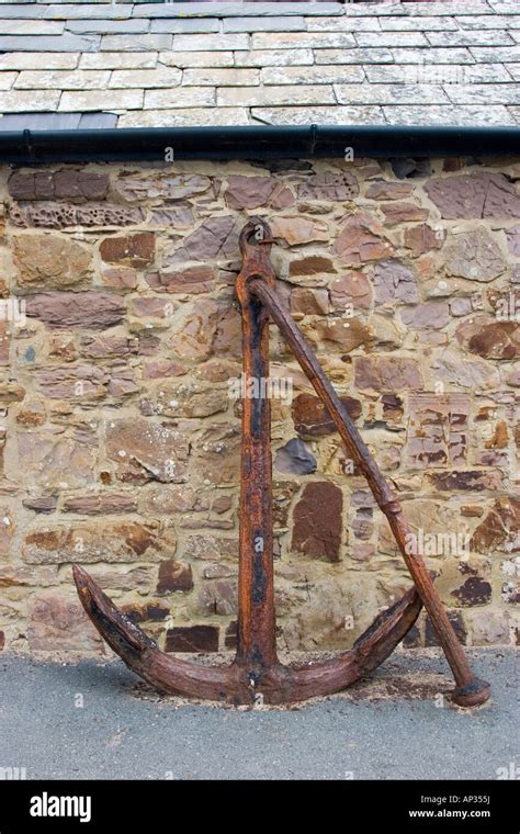 Anchor On Display Stock Photo Alamy