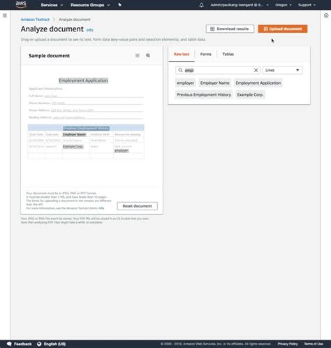 Paul Kang On Linkedin Thrilled To Announce Aws Textract Has Just Gone