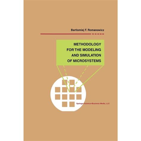 Methodology For The Modeling And Simulation Of Microsystems Em Promoção Na Americanas