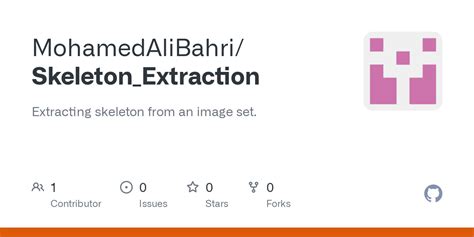 GitHub MohamedAliBahri Skeleton Extraction Extracting Skeleton From An Image Set