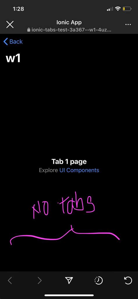 Instagram In App Browser Does Not Show The Bottom Tabs Ionic V3