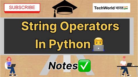 String Operators In Python Python Pythonprogramming Pythontutorial