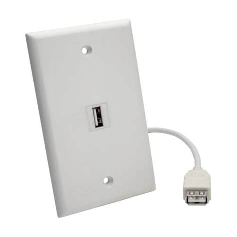 Panel Mount USB Cable Ft Female To Female Angled Eaton